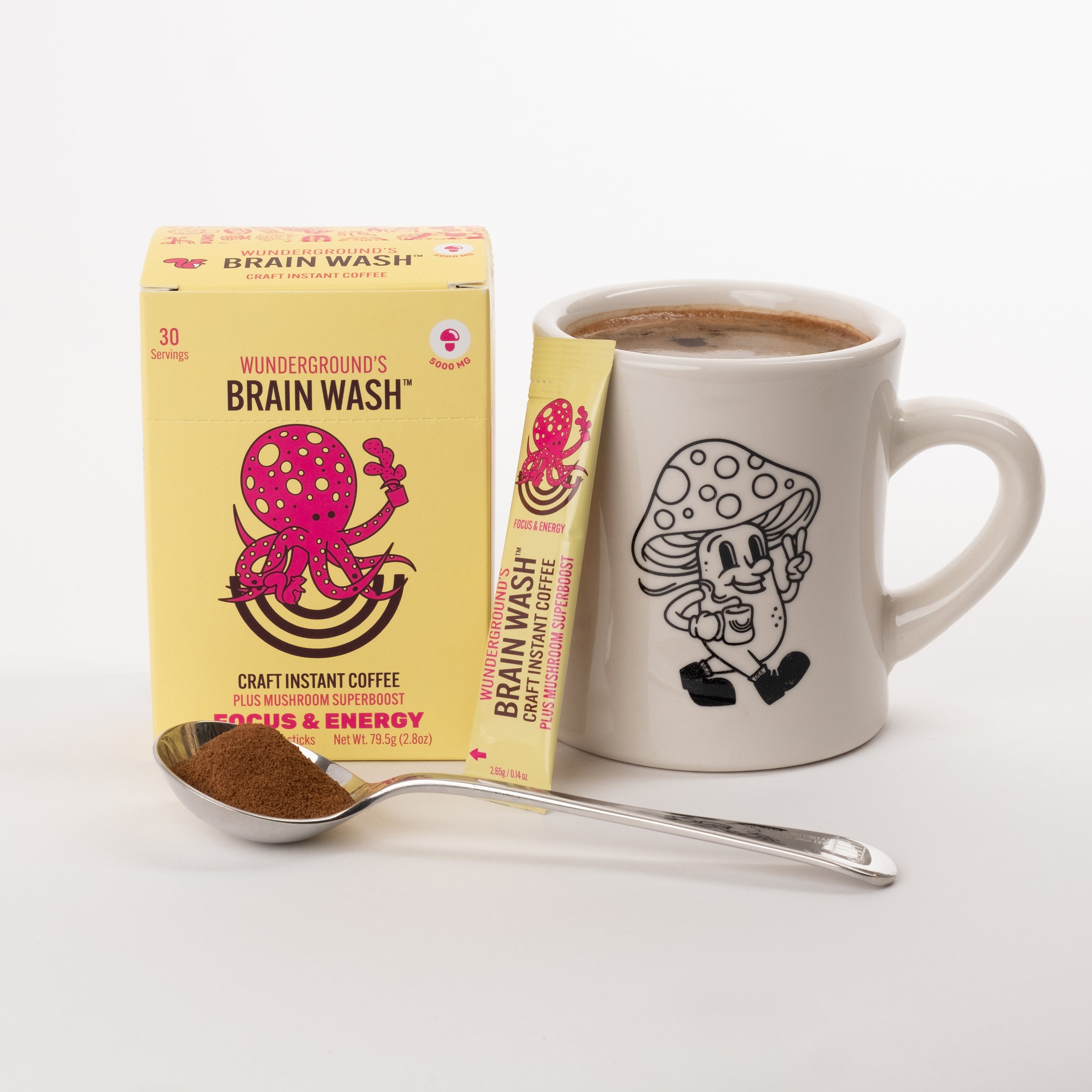 Brain Wash Craft Instant Coffee – Wunderground